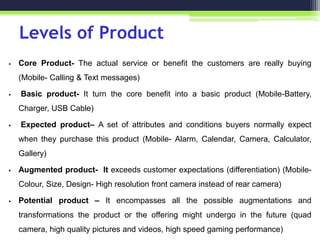 Product- Concept, Product Line & Mix | PPTX