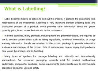 Product Labelling | PPTX