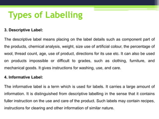 Product Labelling | PPTX