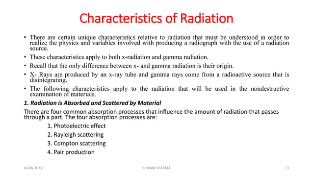 Unit III radiographic methods | PPTX | Medical Tests | Medical Health