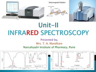 Unit II IR spectroscopy- | PDF