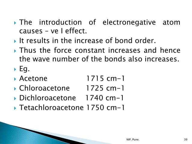 Unit II IR spectroscopy- | PDF
