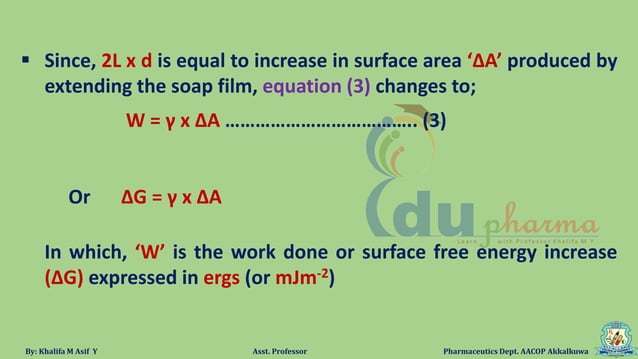 surface tension part 2 | PDF | Chemistry | Science