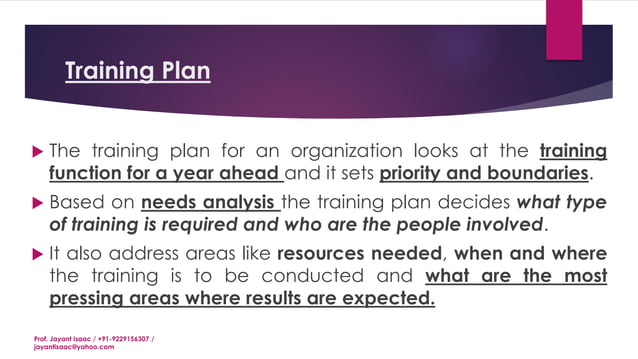 Training Process | PDF