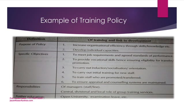 Training Process | PDF