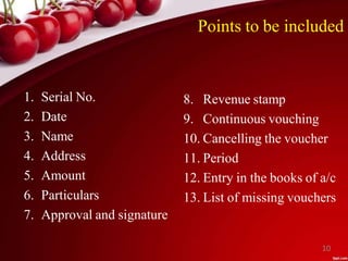 Vouching in Auditing-Supporting evidence | PDF