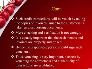 Vouching in Auditing-Supporting evidence | PDF