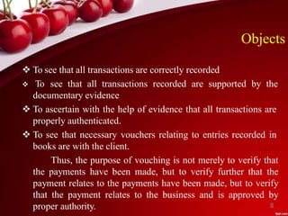 Vouching in Auditing-Supporting evidence | PDF