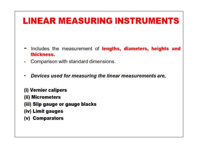 UNIT-II Linear and Angular Measurements.pptx
