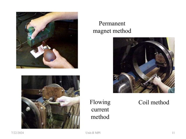 Unit Ii Mpi Non Destructive Testing Of Materials Ppt