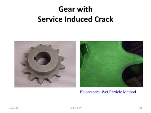 Unit-II MPI Non Destructive Testing of Materials | PPT