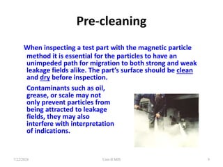 Unit-II MPI Non Destructive Testing of Materials | PPTX | Physics | Science