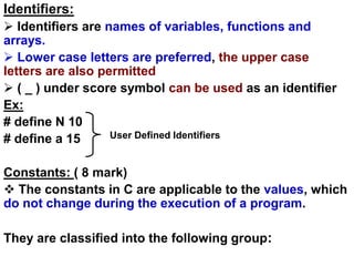 Unit i intro-operators | PPT