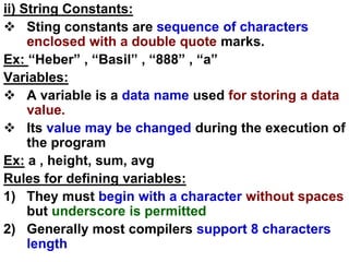 Unit i intro-operators | PPT