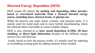 UNIT -I INTRO to additive manufacturing, types and applications | PPT