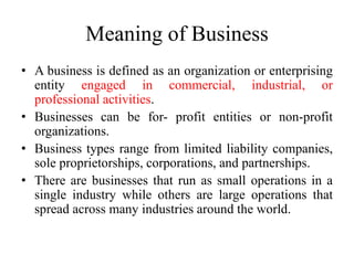 International Trade & Development - Introduction | PPTX