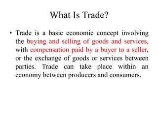International Trade & Development - Introduction | PPT