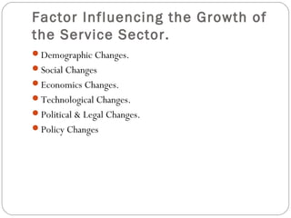 Unit i introduction service marketing | PPT