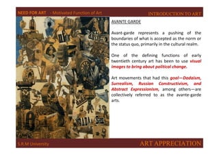 Unit-I Introduction to Art for architecture students | PDF