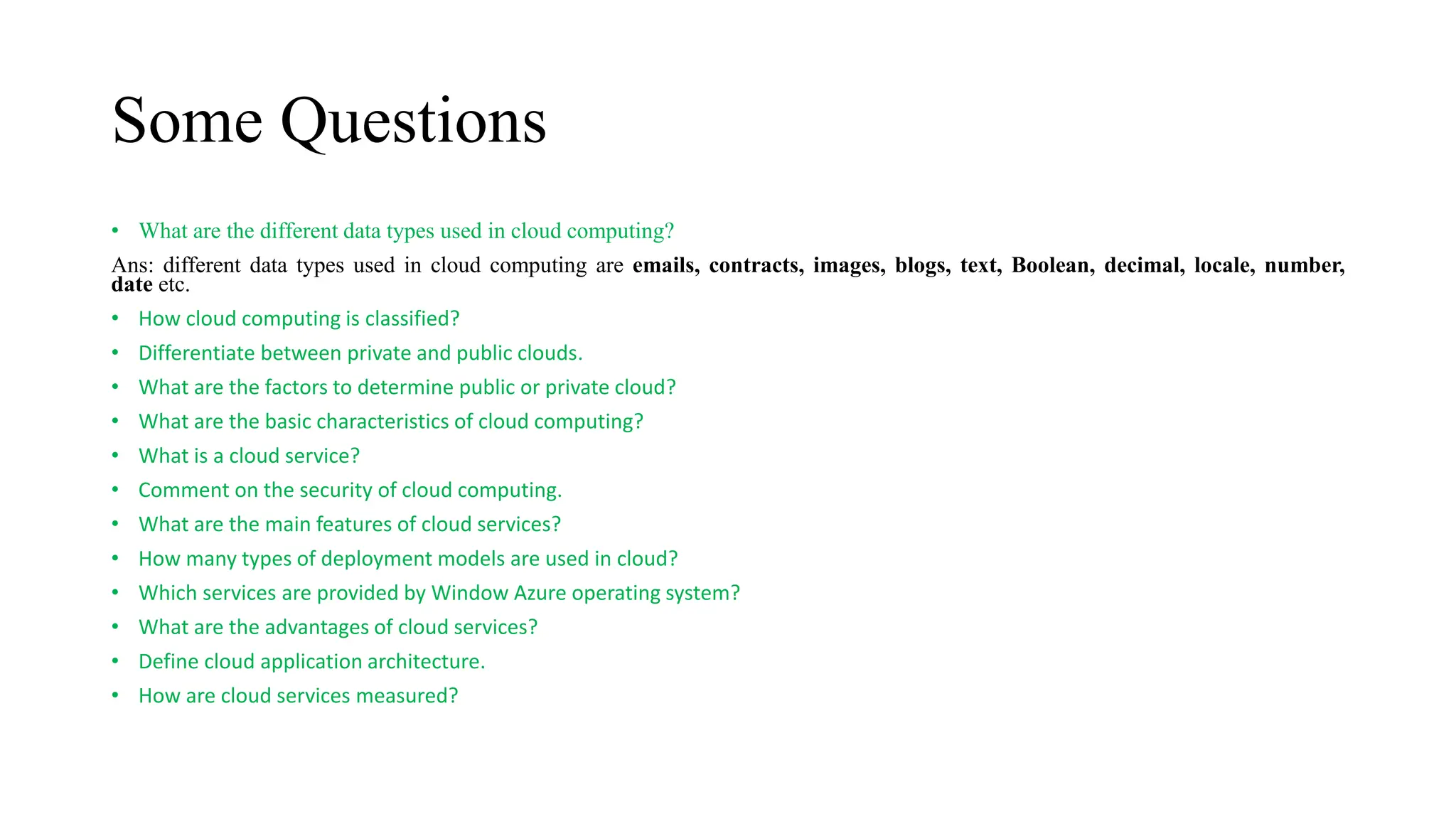 Unit I Introduction To Cloud Computingpptx Cloud Computing Internet