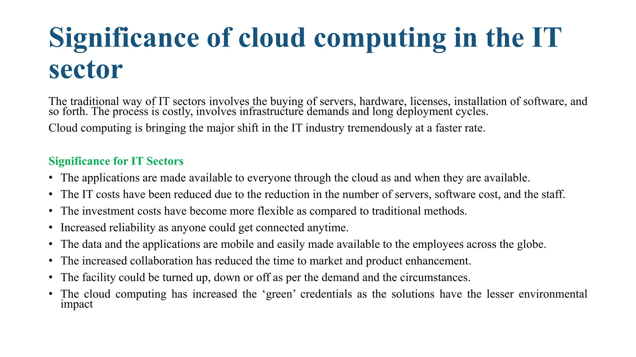 Unit I Introduction To Cloud Computingpptx Cloud Computing Internet