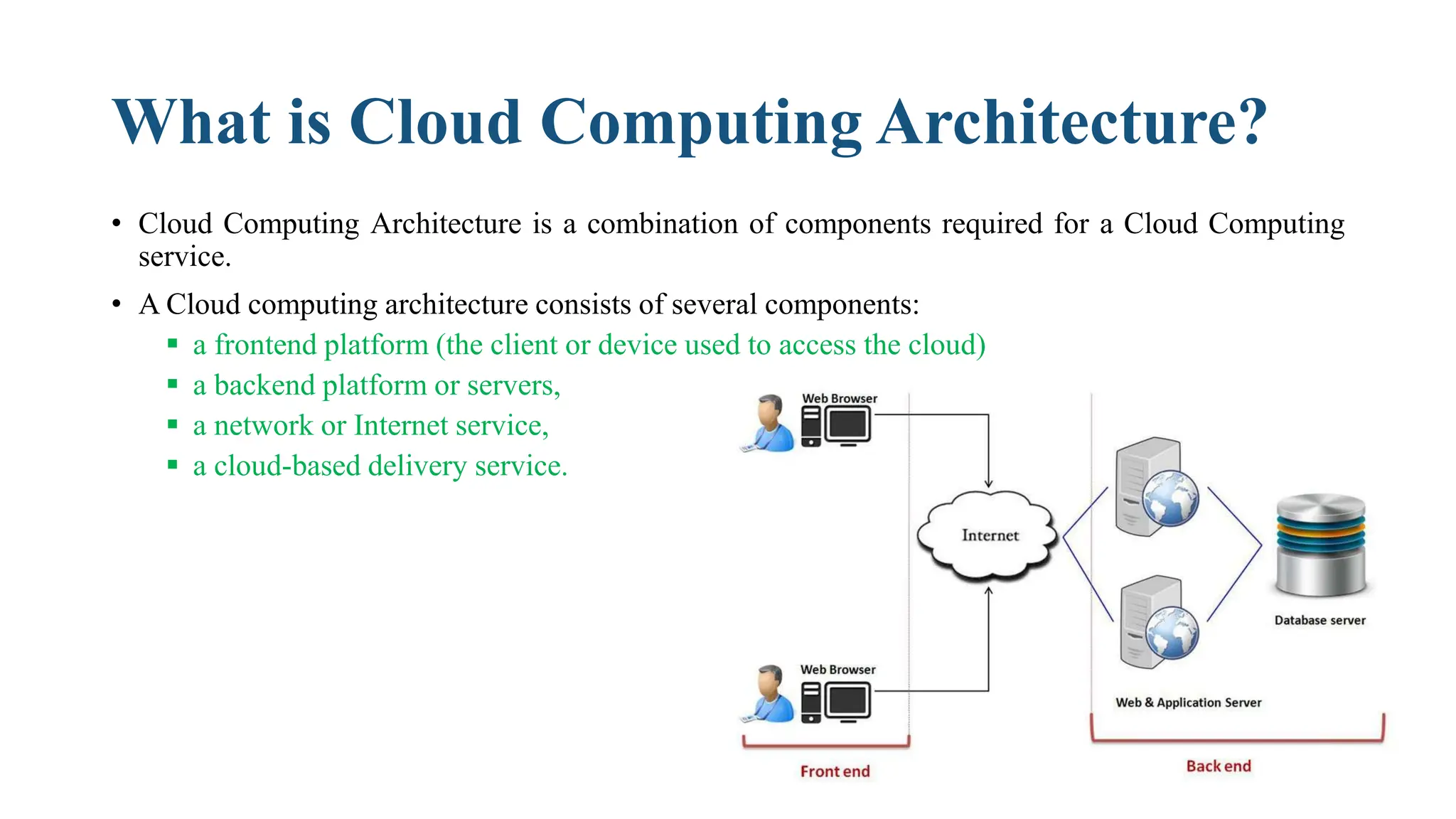 Unit I Introduction To Cloud Computingpptx Cloud Computing Internet
