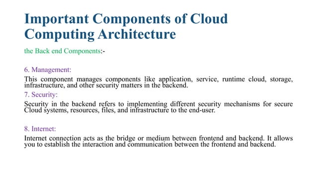 Unit-I Introduction to Cloud Computing.pptx | Cloud Computing | Internet