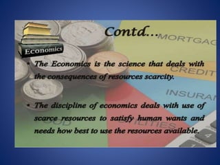 Unit i introduction to economic evaluation ppt | PPTX