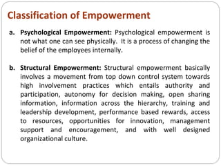 Introduction to Employee Empowerment | PPT