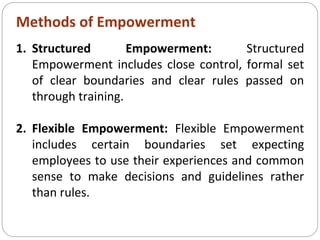 Introduction to Employee Empowerment | PPT