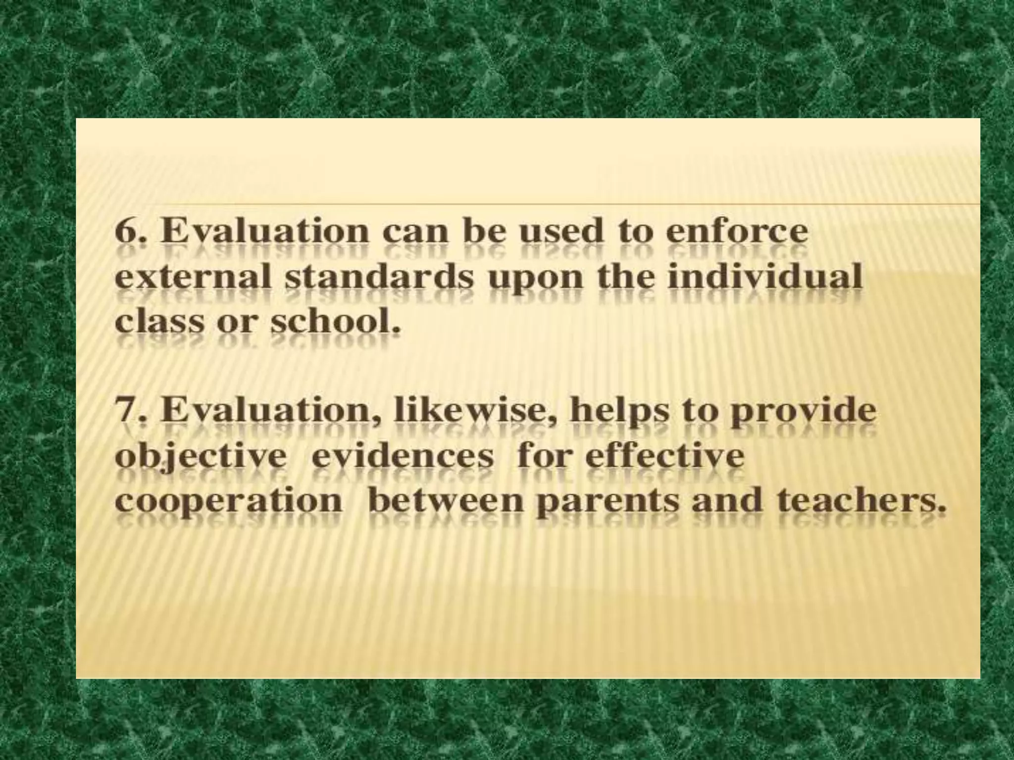 Unit i introduction to evaluation ppt | PPT