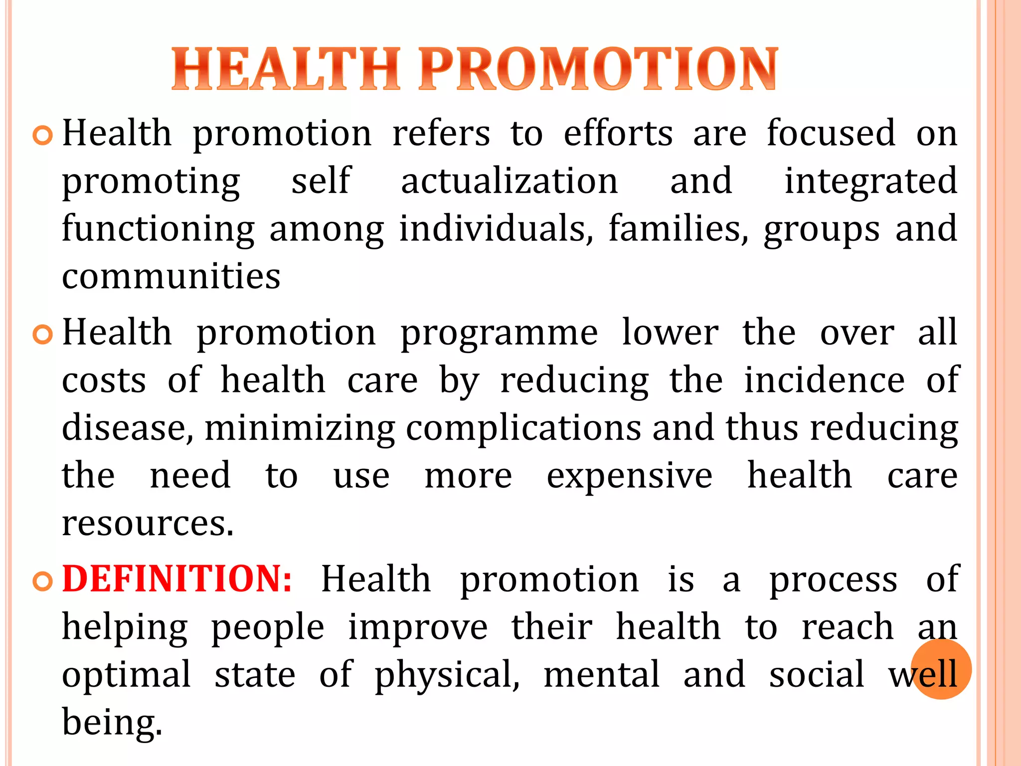 introduction to health | PPTX | Infectious Diseases | Diseases and ...