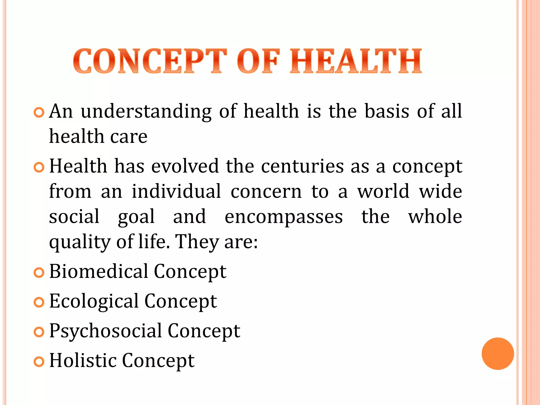 introduction to health | PPTX