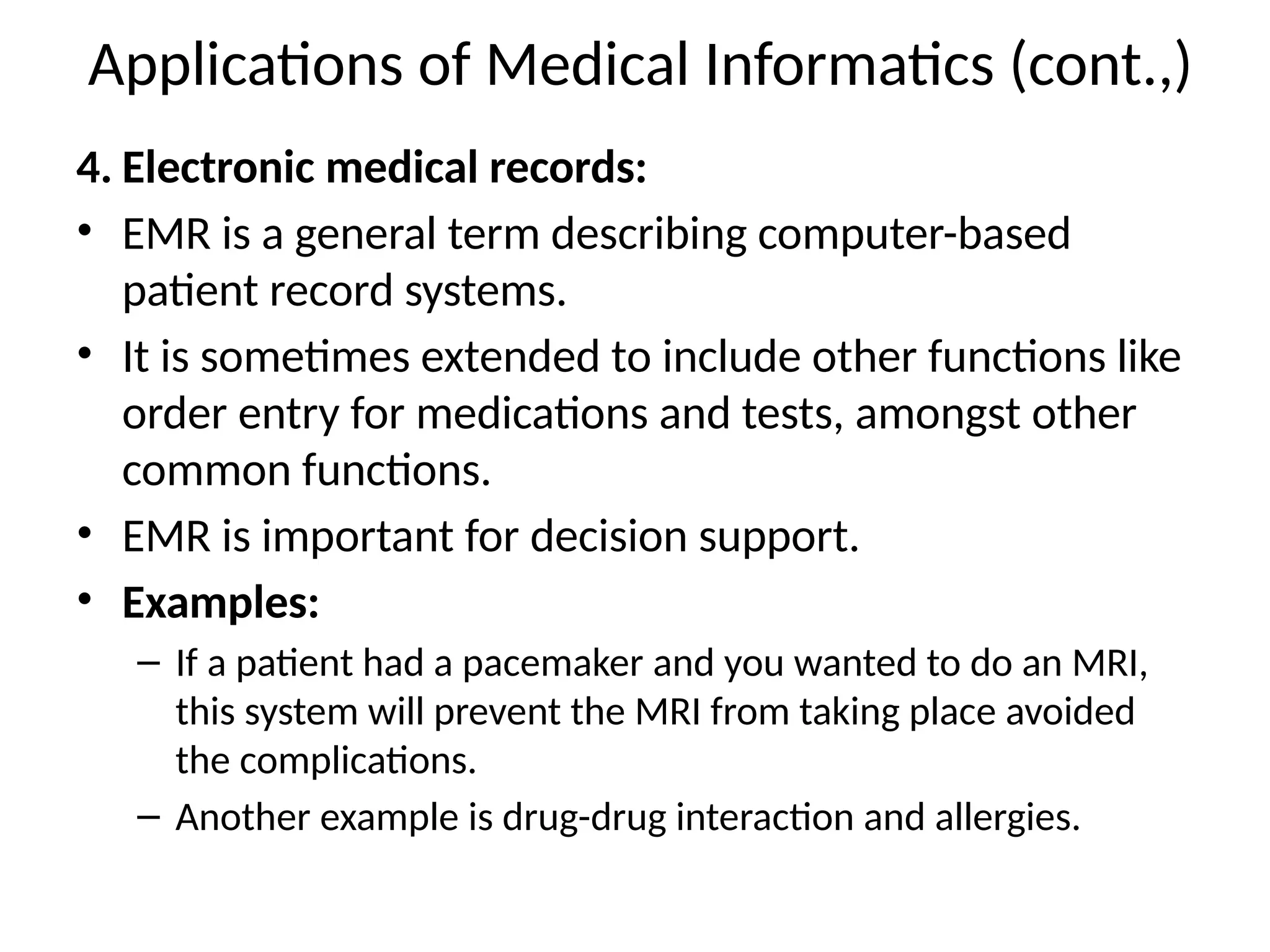 Unit - I Introduction to Medical Informatics.pptx