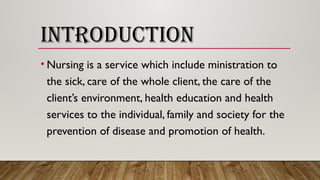 Unit-I (introduction to nursing).pptx... | PPTX