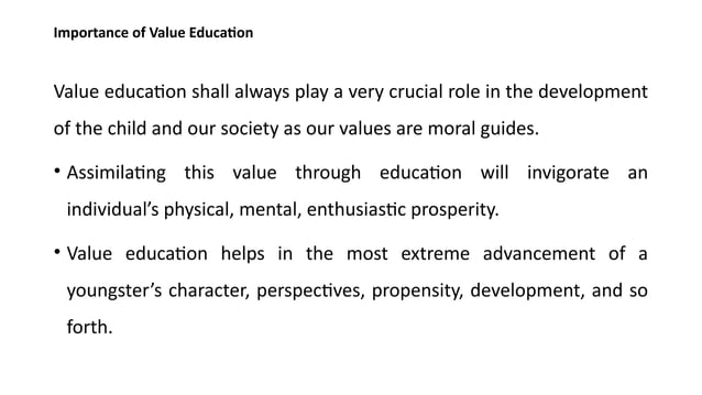 UNIT-I INTRODUCTION TO VALUE EDUCATION.pptx | Education