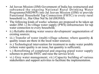 Introduction to water supply scheme | PDF