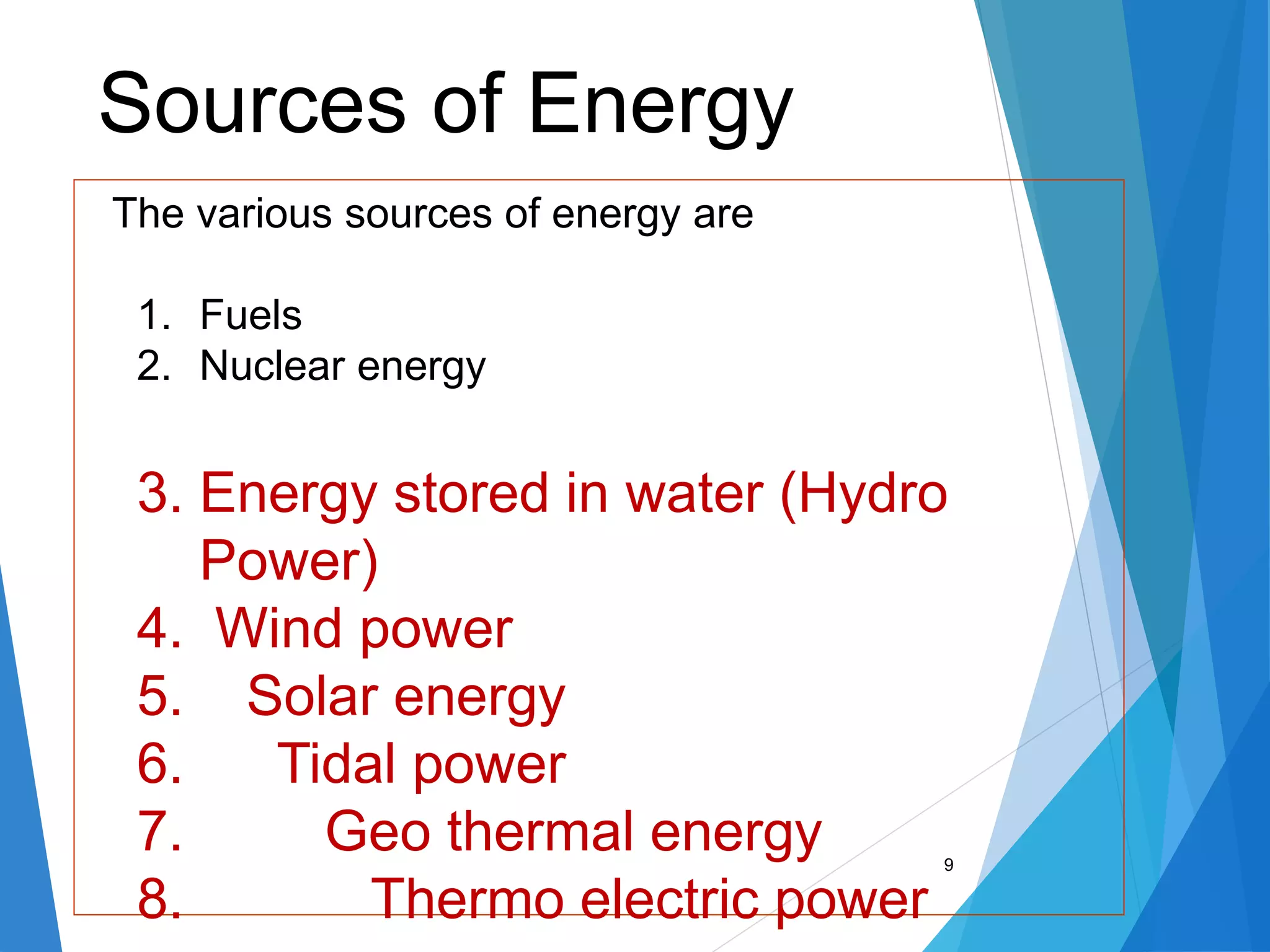 INTRODUCTION TO POWER PLANTS & DIRECT ENERGY CONVERSION | PPTX