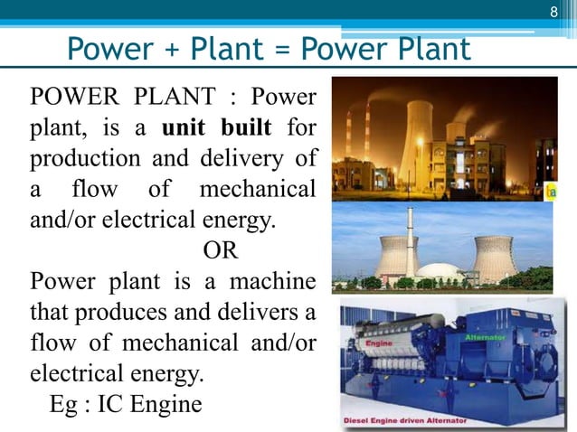 INTRODUCTION TO POWER PLANTS & DIRECT ENERGY CONVERSION | PPTX