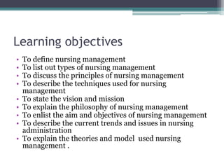 Unit-II Nursing Management M.sc II year.pptx