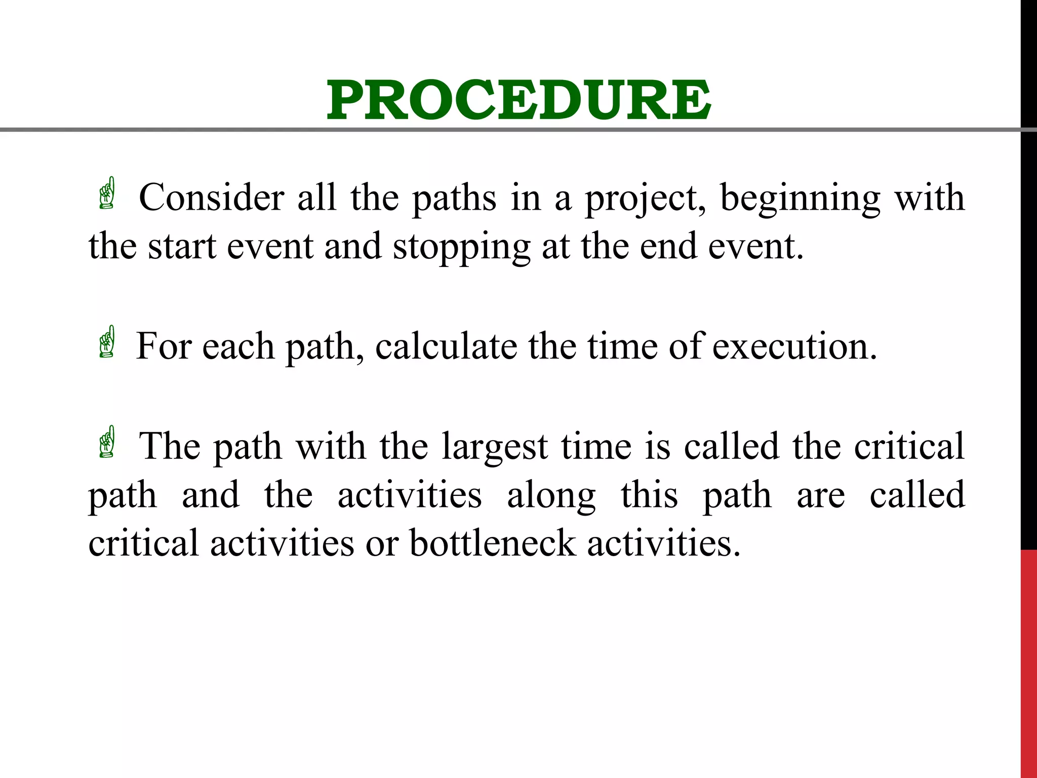 Project Management: NETWORK ANALYSIS - CPM and PERT | PPT