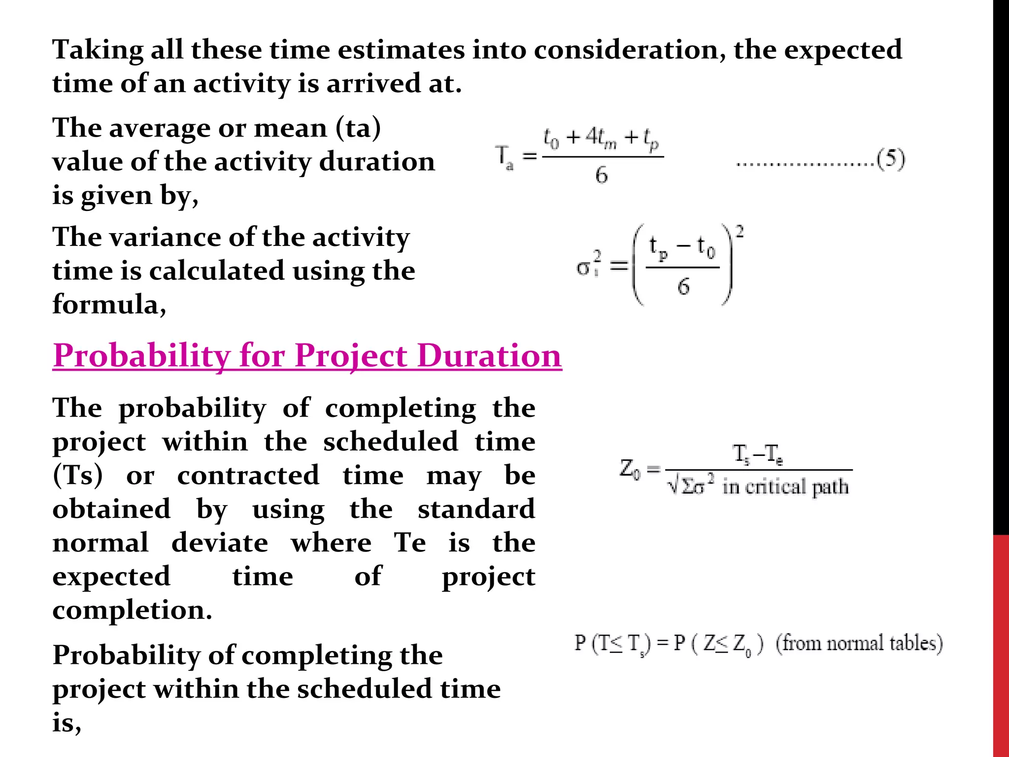 Project Management: NETWORK ANALYSIS - CPM and PERT | PPT