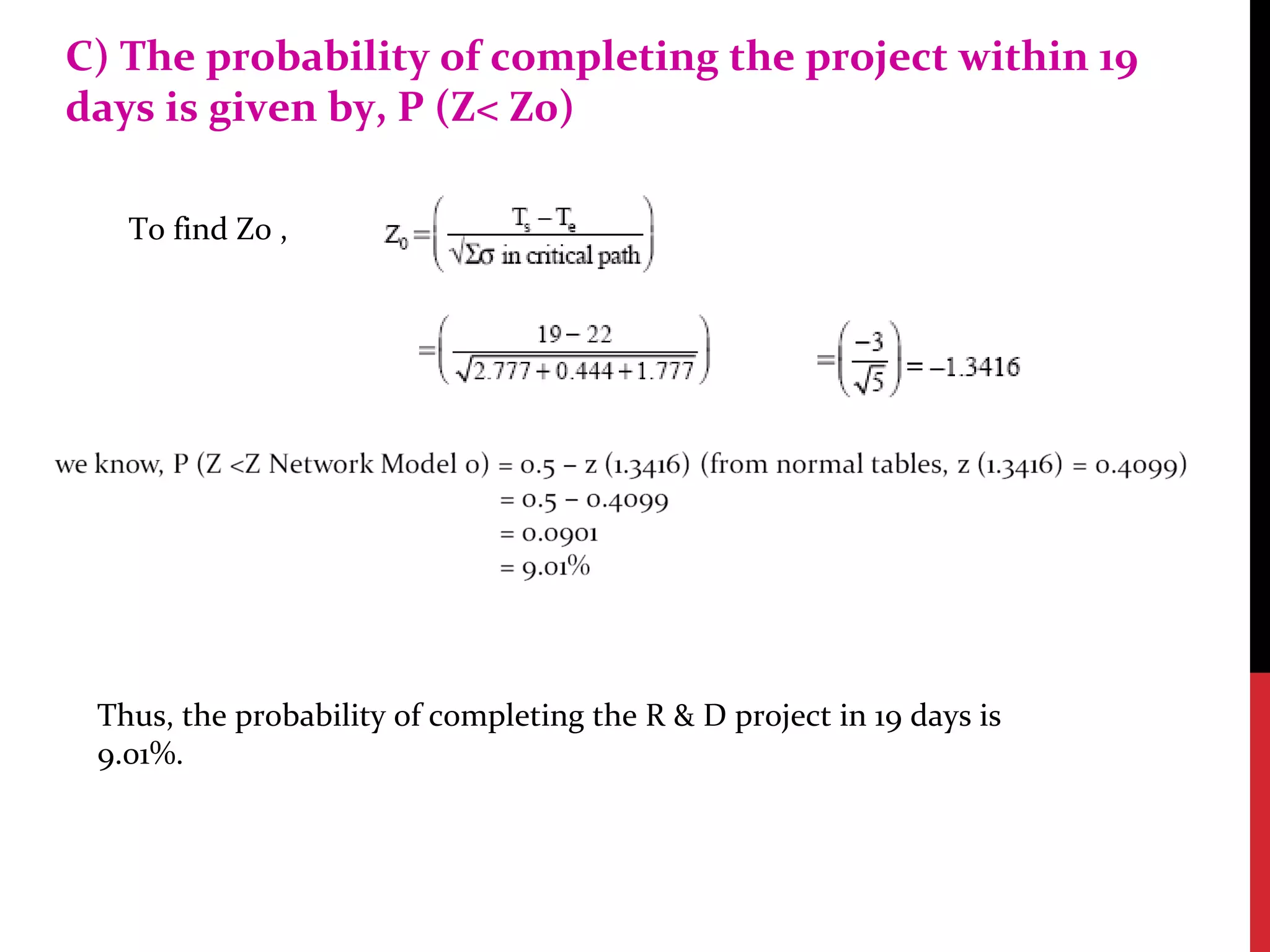 Project Management: NETWORK ANALYSIS - CPM and PERT | PPT