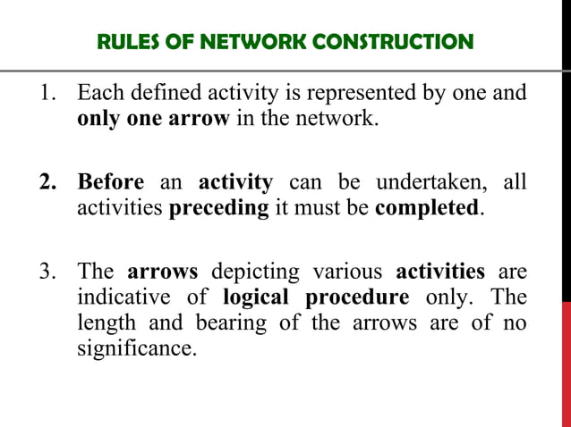 Project Management: NETWORK ANALYSIS - CPM and PERT | PPT