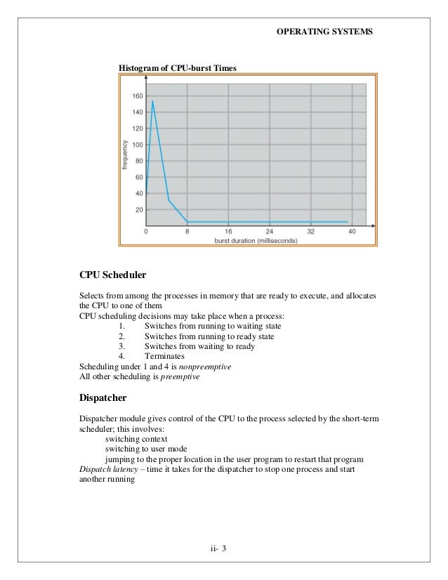 Unit iios process scheduling and synchronization | PDF