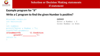 Control Statements -if else in C programming.pptx