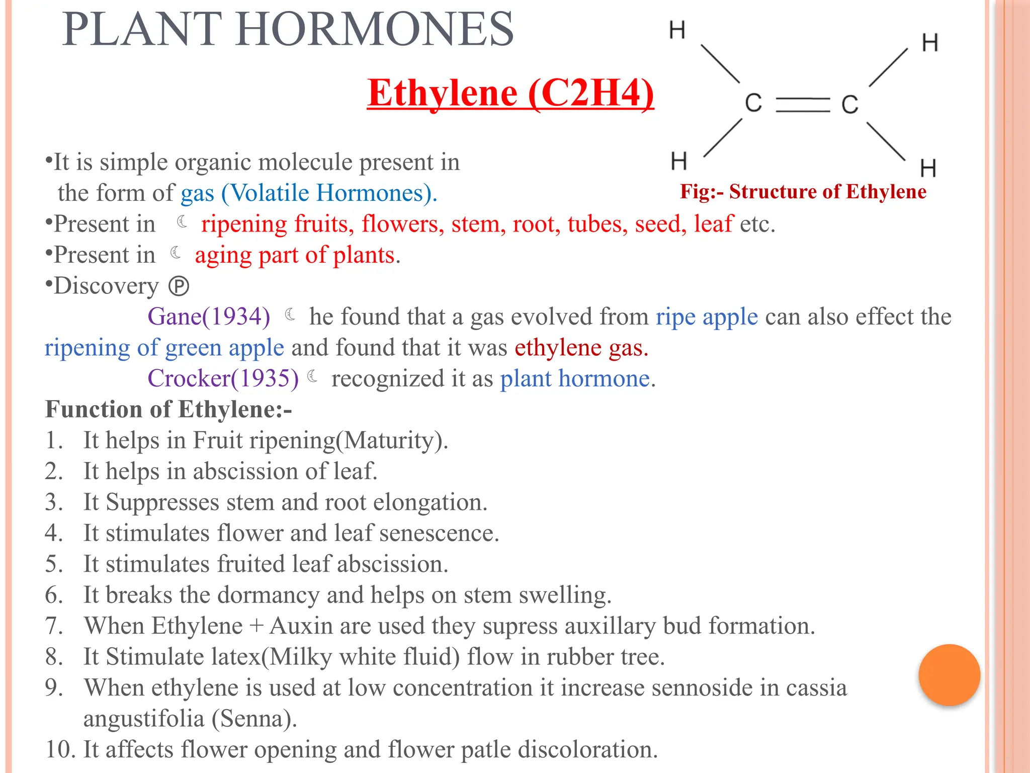 Unit-II Plant Harmones and their functions.pptx