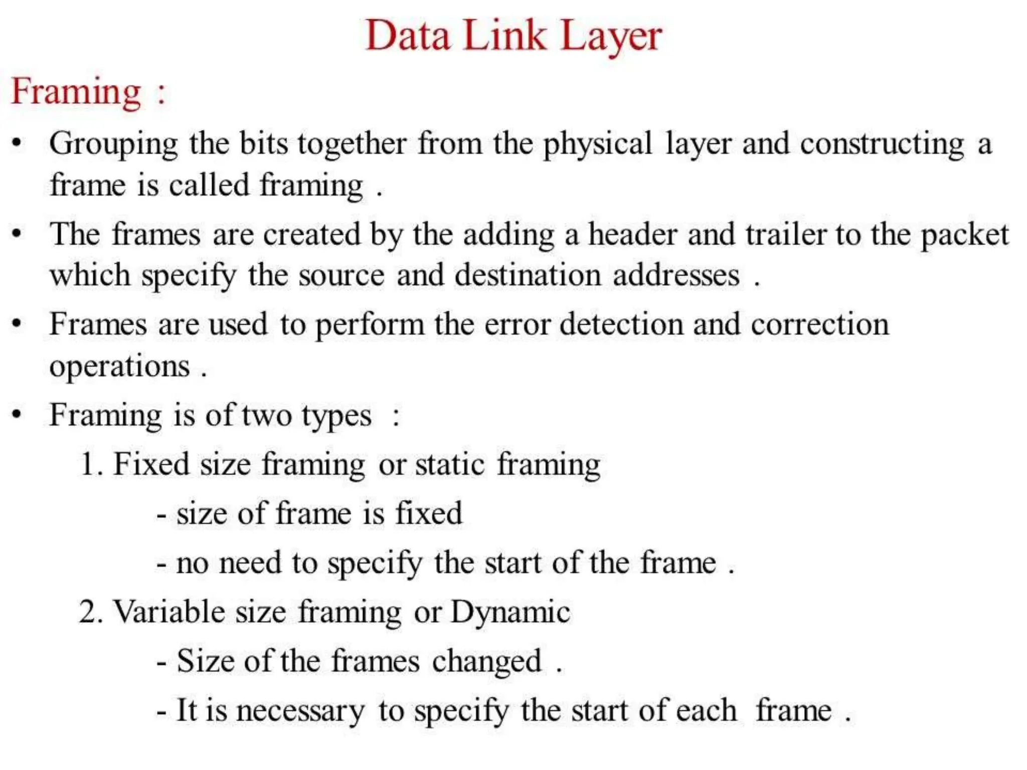 UNIT - II PPTS.pptx computer network ppt | PPT