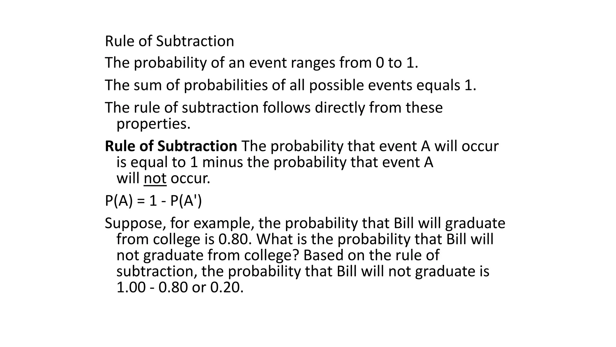 Probability PPT for Statistics - Unit 2 & 3 | PPTX