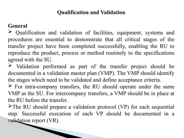 UNIT-II Qualification and Validation.pptx